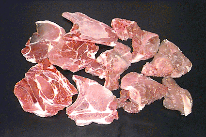 SYSCO Pork Chop Pieces : Calumet Diversified Meats Inc.