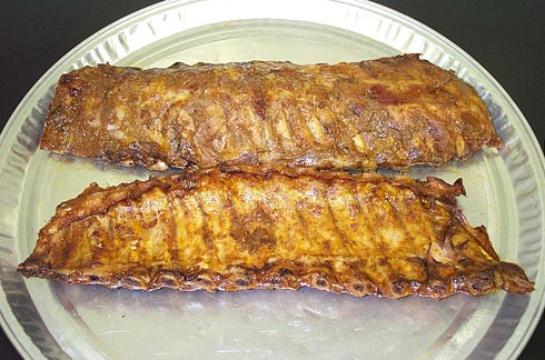 SYSCO IMPERIAL Fully Cooked Pork Back Ribs, Cook in Bag : Calumet ...